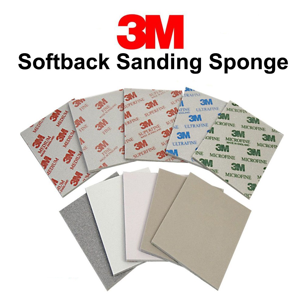 3M Softback Sanding Sponge / Sponge Sand / Sandpaper | Shopee Malaysia