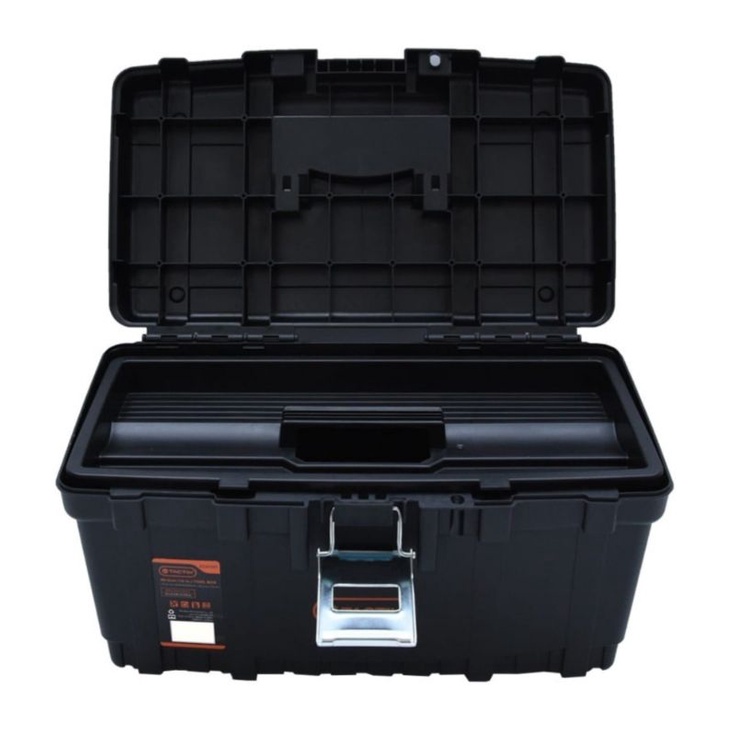 Tactix Tool Box 40 Cm - Black | Shopee Malaysia