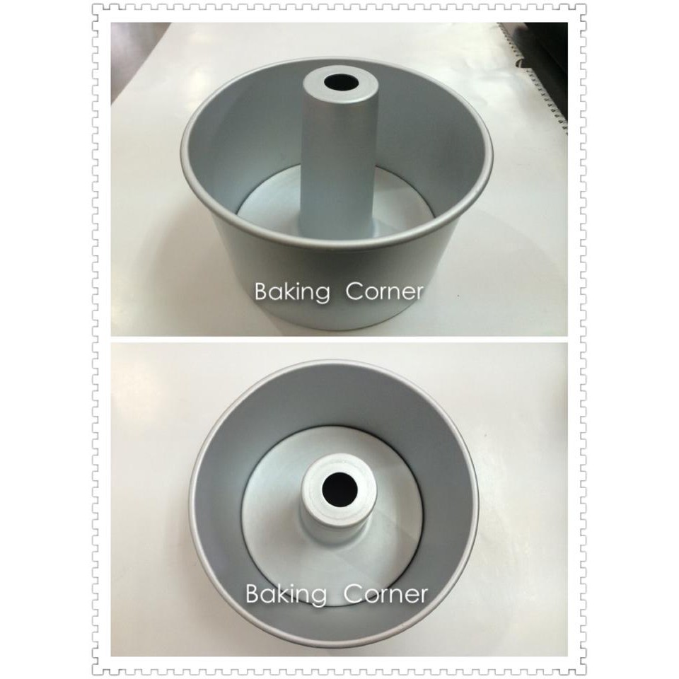 CHIFFON CAKE PAN 15CM 6" / CHIFFON CAKE PAN 20CM 8" | Shopee Malaysia