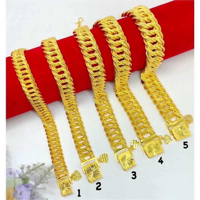 RANTAI TANGAN COCO LIPAN KAIT EMAS BANGKOK | Shopee Malaysia