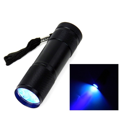 UV Curing LED Torch Light, with 9-LED Batteries (Not included) | Shopee ...