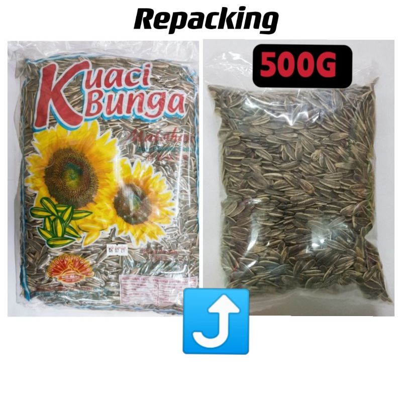 Kuaci Bunga Matahari Original Sunflower Seeds 500G | Shopee Malaysia
