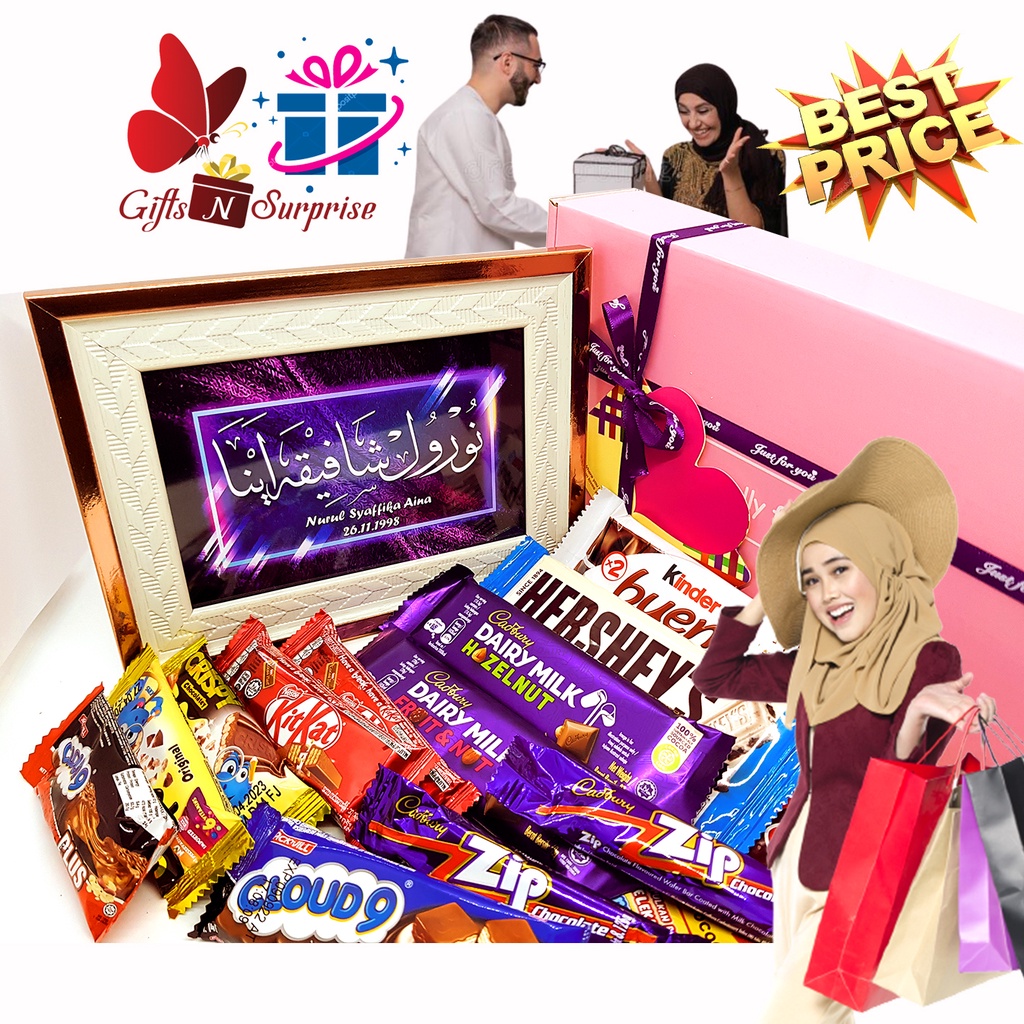 Surprise Box Chocolate Box Gift Box Happy Birthday Hari Jadi ...
