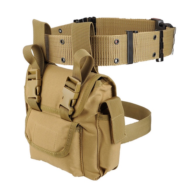 Drop Leg Bags Thigh Hip Bum Belt Bag M1ilitary Molle Thigh Drop Pouch ...