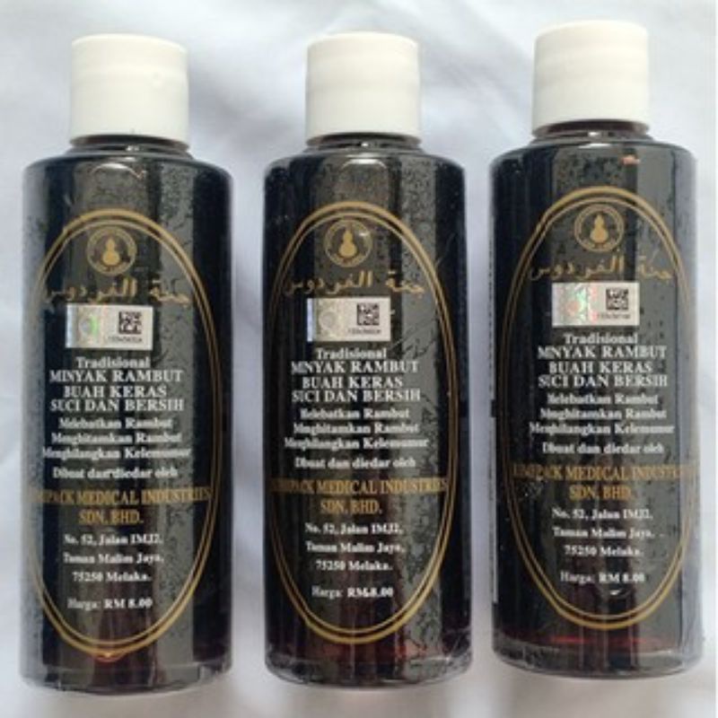 MINYAK RAMBUT BUAH KERAS (85ml)(Exp 2024) | Shopee Malaysia