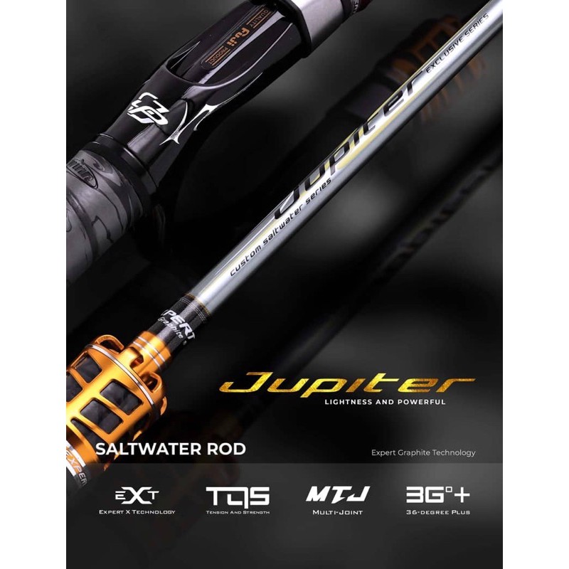 EXPERT GRAPHITE JUPITER ELECTRIC REEL ROD | Shopee Malaysia