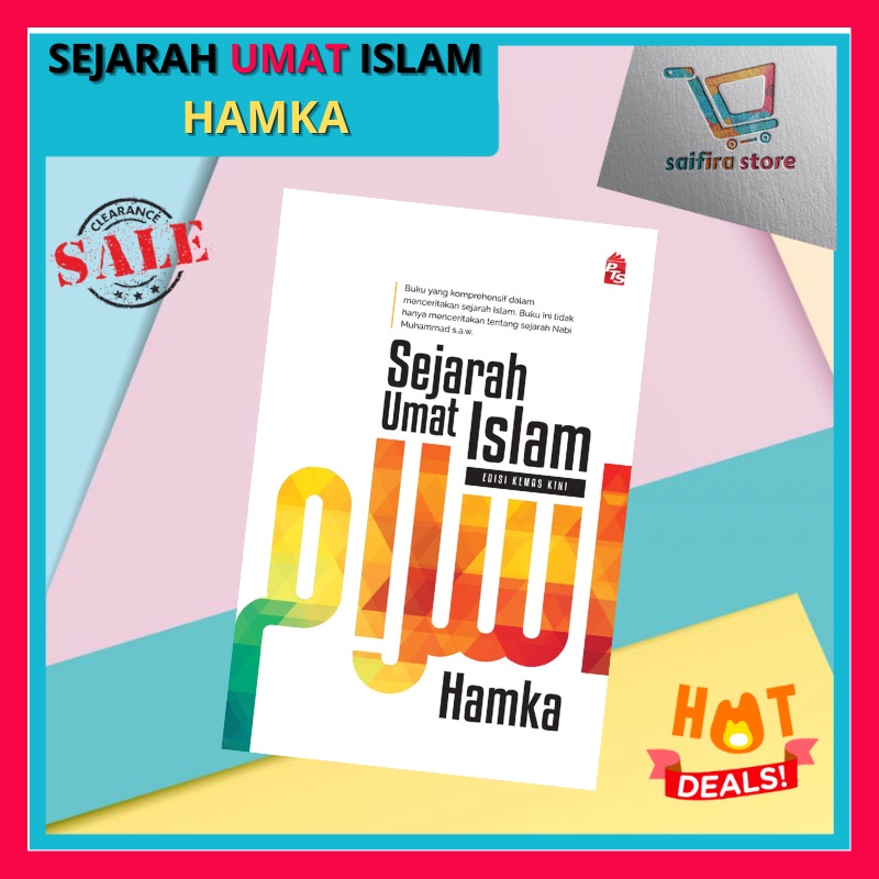 Hamka Sejarah Umat Islam Hardcover Shopee Malaysia