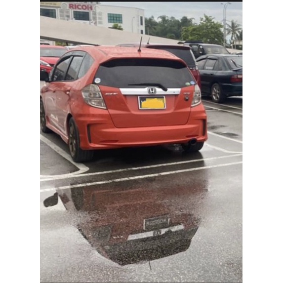REAR CHROME GARNISH PANEL TFO - HONDA JAZZ FIT GE 2008 | Shopee Malaysia