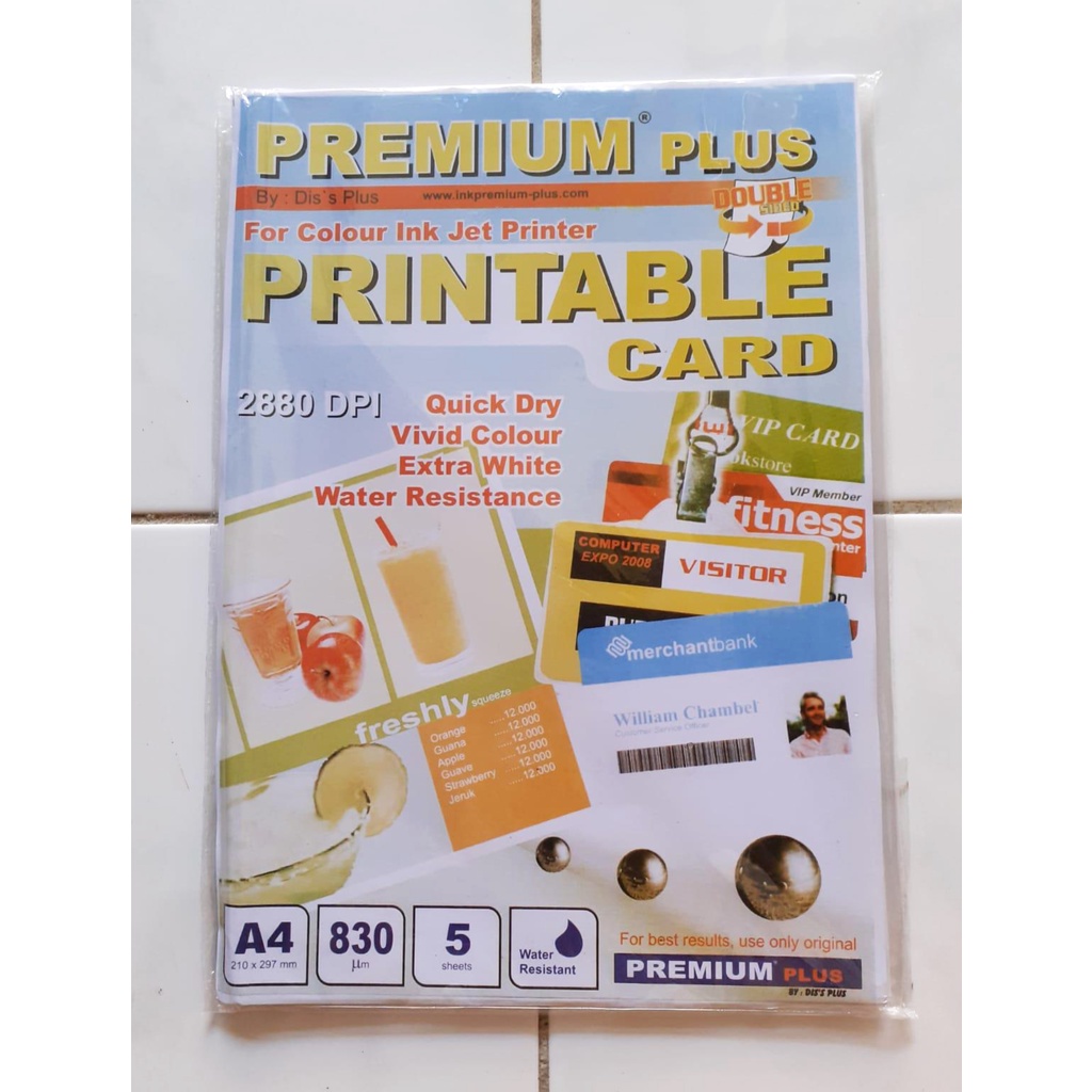 Premium ID CARD Pvc | Shopee Malaysia