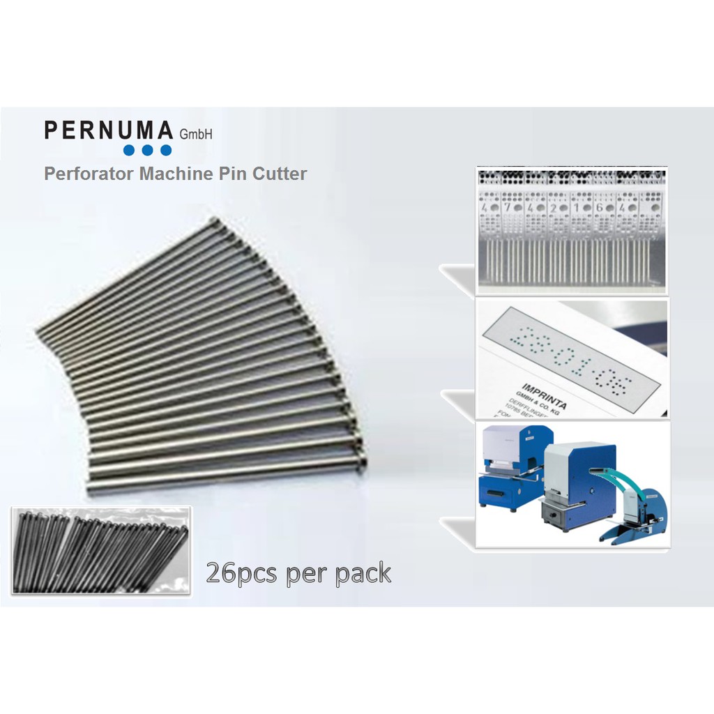 PERNUMA Perforator Machine Pin Cutter 29mm & 30mm Jarum Mesin ...