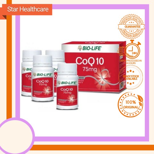 Bio-Life CoQ10 75mg 30sx4 [Exp date: 29/3/25] | Shopee Malaysia