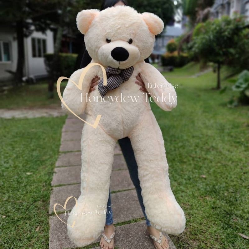 [STOCK in KL] 120cm Giant Teddy Bear Besar Murah For Girl Plushies Soft ...