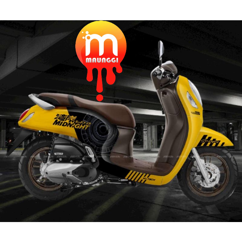 Full body scoopy Decal Striping for the all new honda scoopy motorbike ...