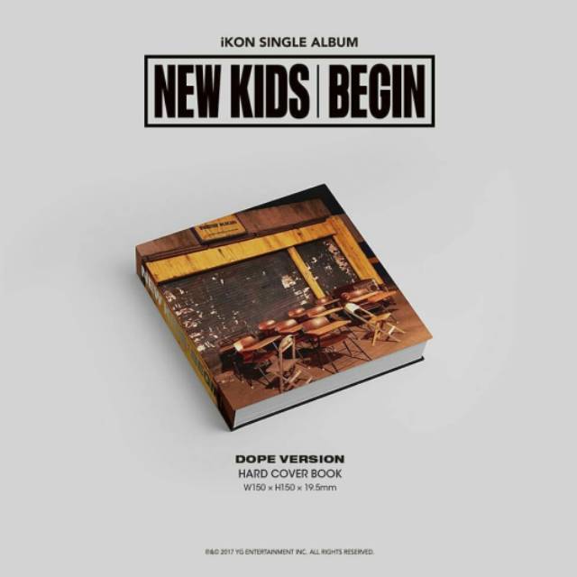 Official iKON New Kids Begin album [SEALED] | Shopee Malaysia
