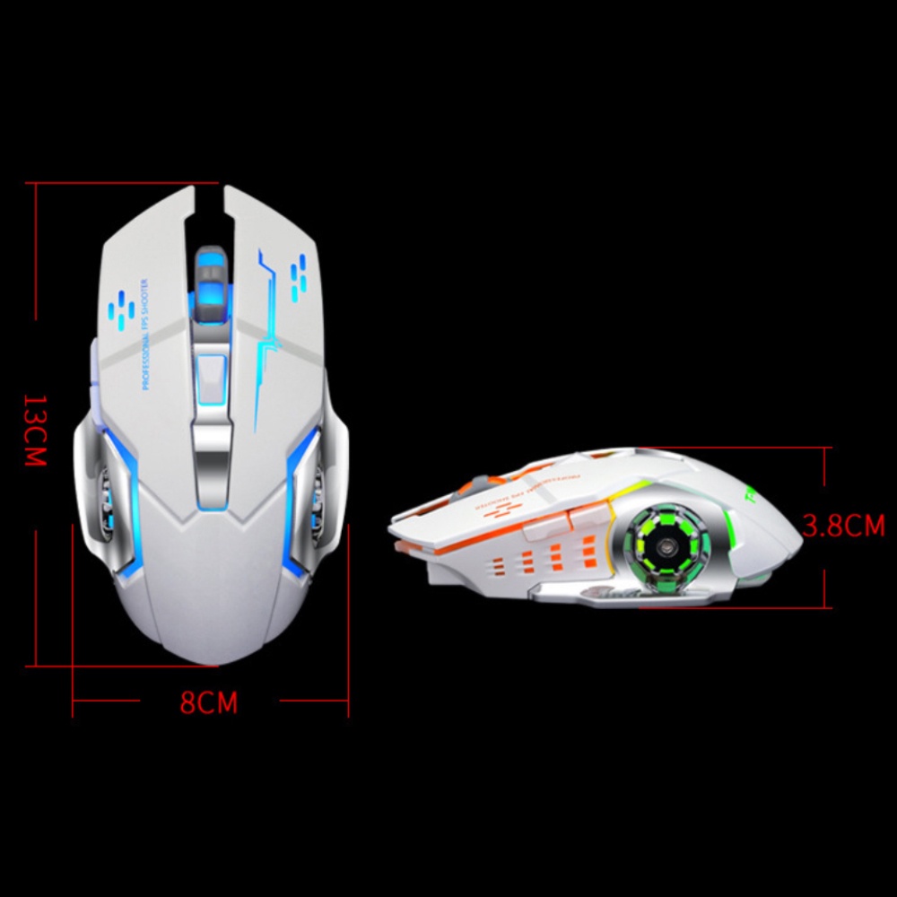 🔥Ready stock🔥 Gaming Silent Wireless Rechargeable Mouse tetikus laptop ...