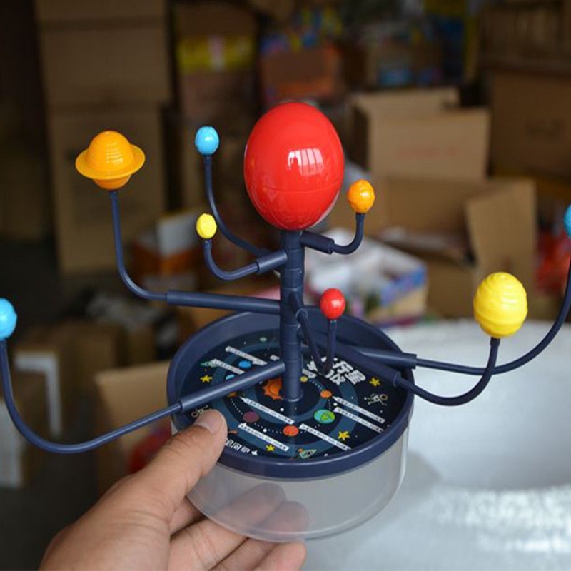 Kids Educational Toy Toys 9 Planets Solar System Model DIY | Shopee ...