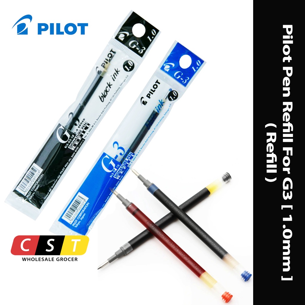 Pilot Pen Refill For G3 [1.0mm] (Refill) | Shopee Malaysia