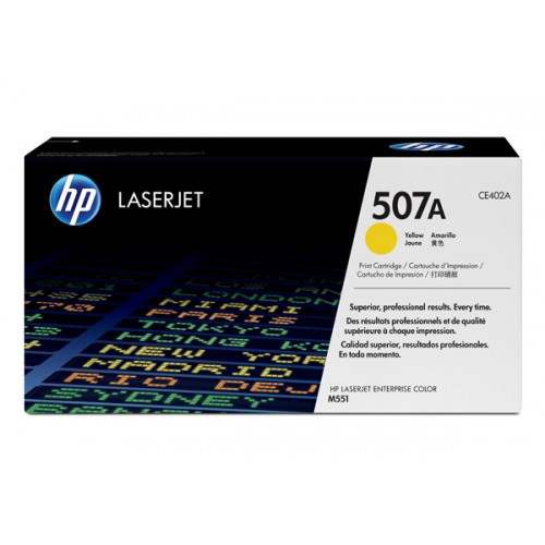 HP 507A Yellow LaserJet Toner Cartridge (CE402A) | Shopee Malaysia