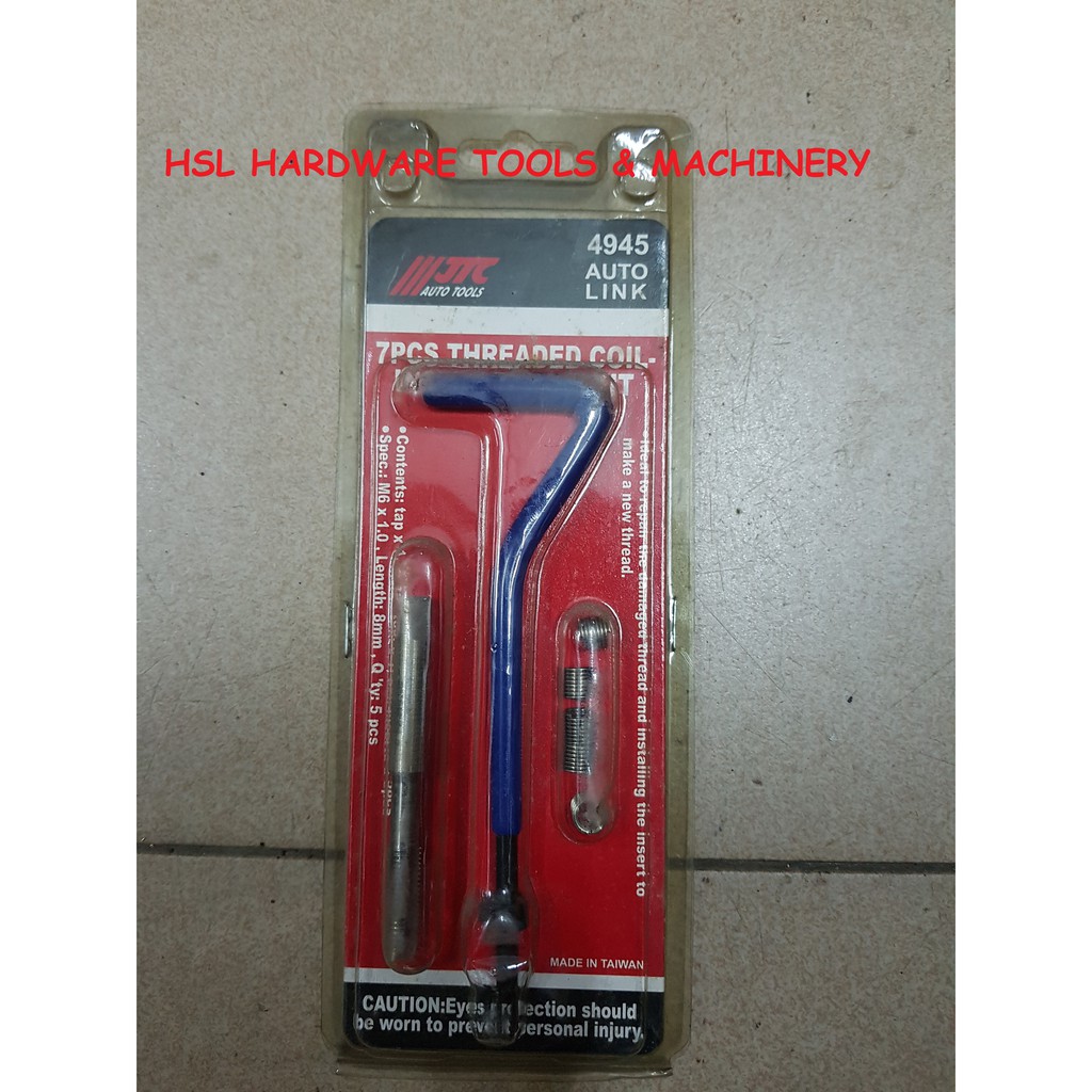 JTC 4945 7PCS THREADED COIL-INSERT REPAIR KIT | Shopee Malaysia