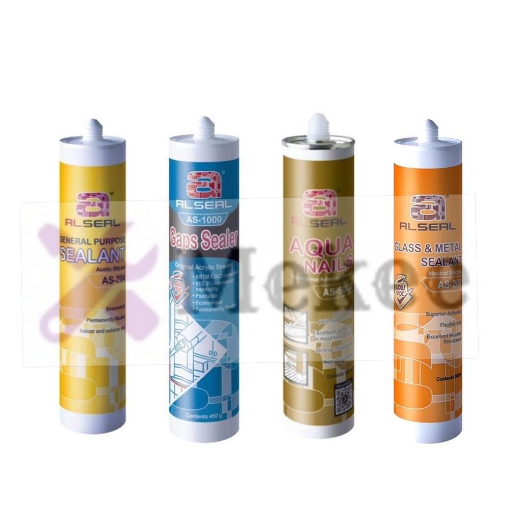 Alseal sealant general purpose glass metal seal filler silicone ...