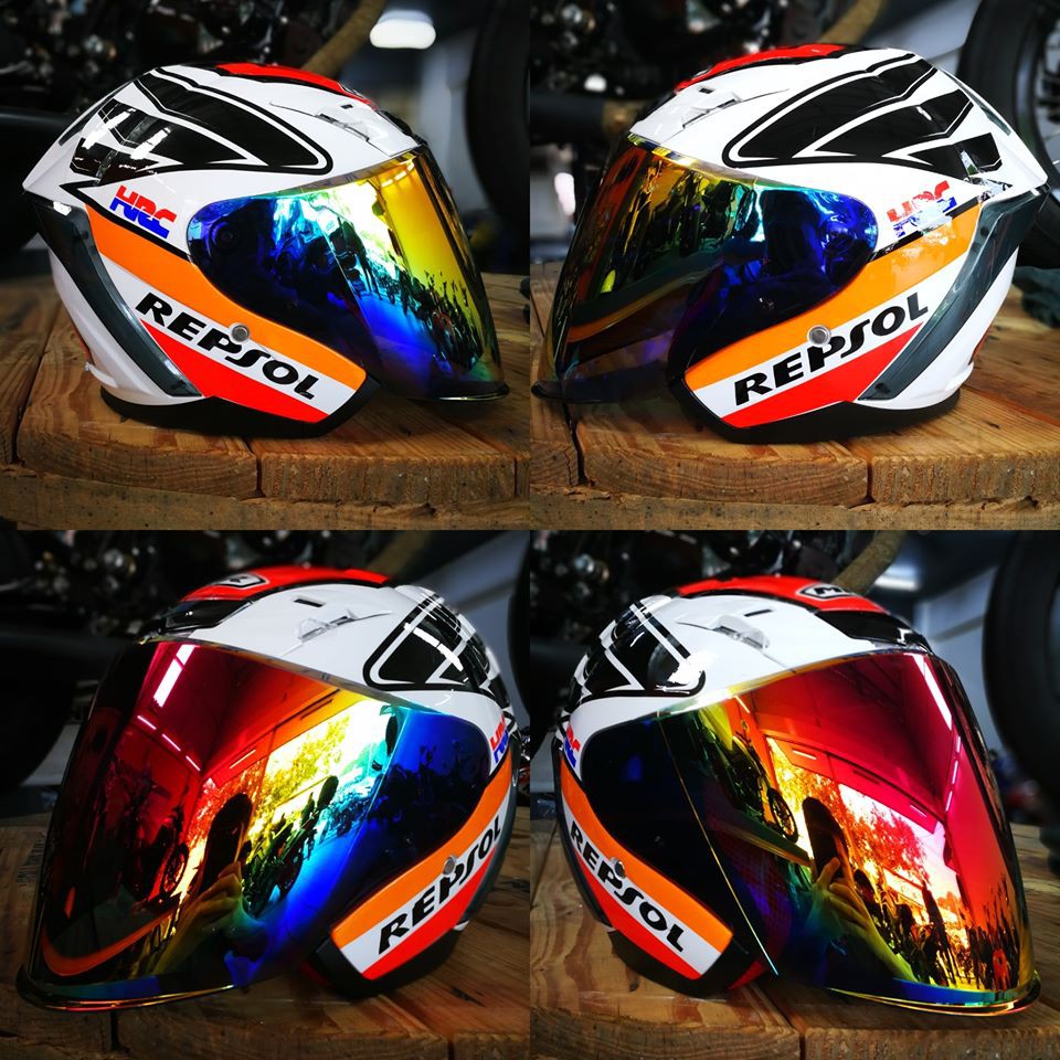 MHR Honda Repsol V1 HRC Motogp Marc Marquez 93 MM93 Helmet | Shopee ...