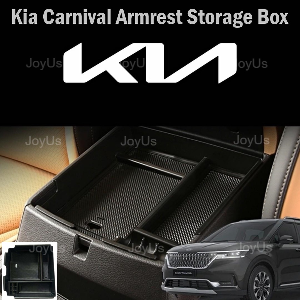Kia Carnival Armrest Box Storage Kia Carnival (2021-2025) Storage Box ...