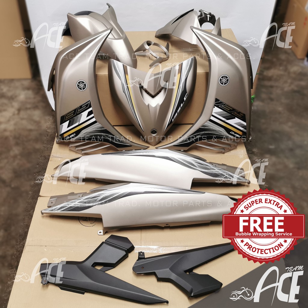 Coverset LC135 V2 V3 V4 V5 Phantom Nescafe Matt Gold/ Yamaha LCV2 LCV3 LC135 Body Set LC Cover ...