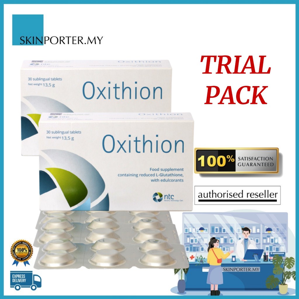 SKINPORTER (TRIAL PACK) Oxithion Supplement ORIGINAL (Halal & Medical ...