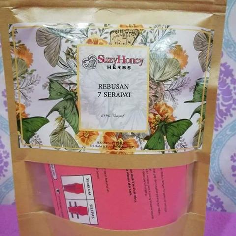 🌿🍃Jamu Rebusan 7 Serapat SuzyHoney Herbs - 100% Organik, Homemade ...