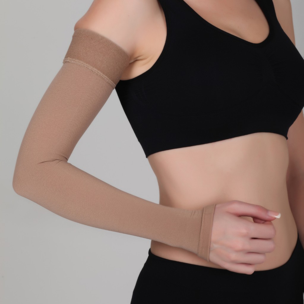 Silicone Compression Arm Sleeve Wrist-Shoulder | Shopee Malaysia