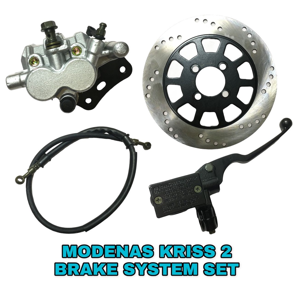 Modenas KRISS2 KRISS 2 Front Disc brake pump set FULL SET WITH DISC ...
