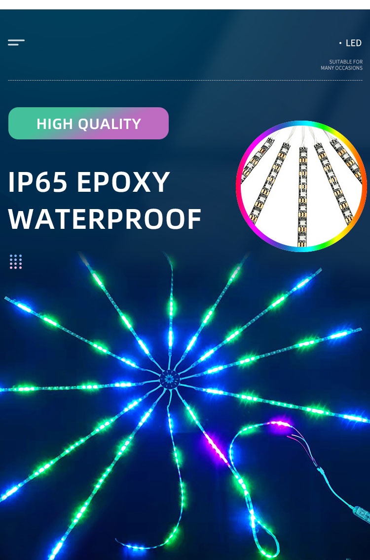 Firework LED Light strip Christmas RGB Festoon Fairy Light Music ...