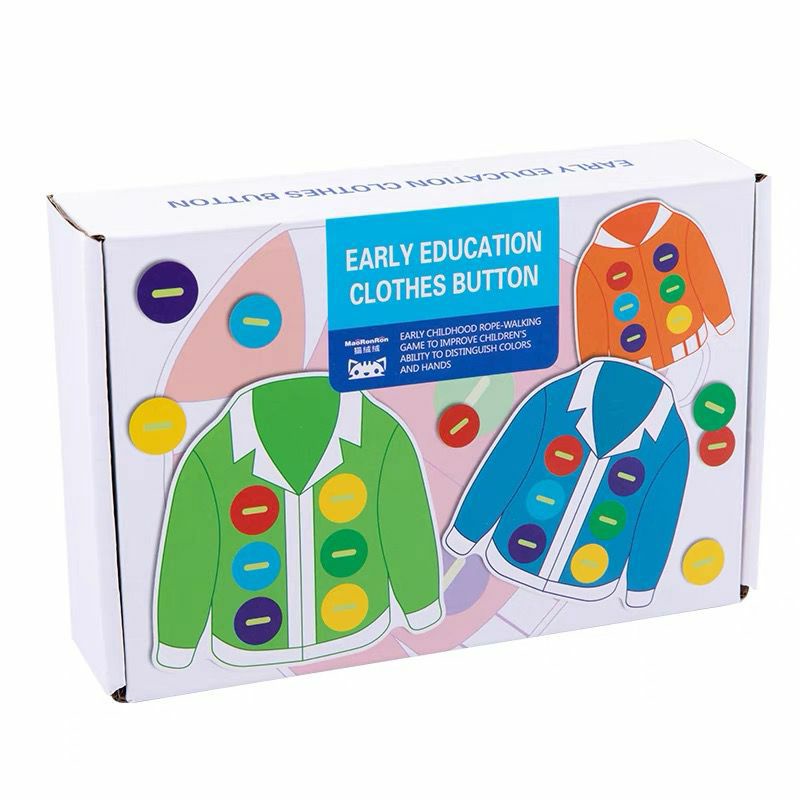 Sensory Training Buttons Eye Hands Coordination Fine Motor | Shopee ...