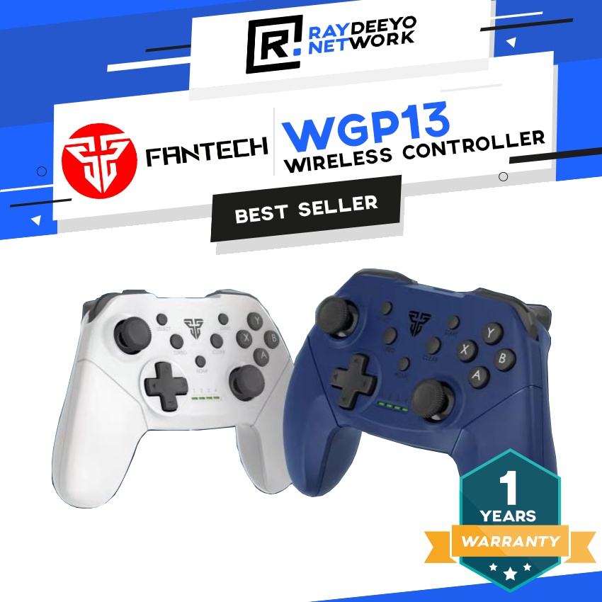 FANTECH WGP13 Shooter II Wireless Controller PC Gamepad Joystick [Dual ...