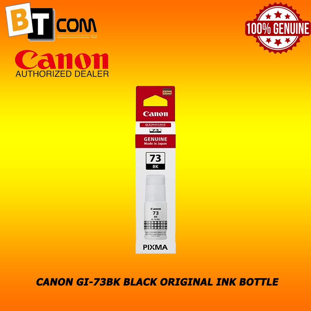 Canon GI-73 Original Ink Bottle GI-73BK, GI-73C, GI-73M, GI-73Y, GI-73R ...