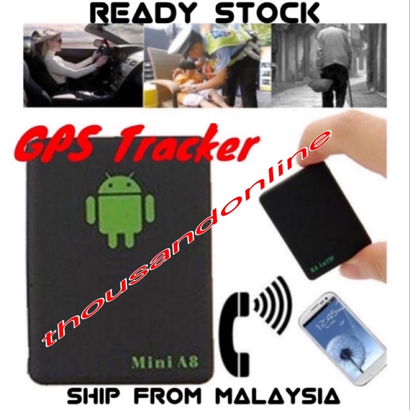 MINI A8 / GPS GF-07 MINI GPS LOCATOR TRACKER GPS SMART MAGNETIC CAR ...