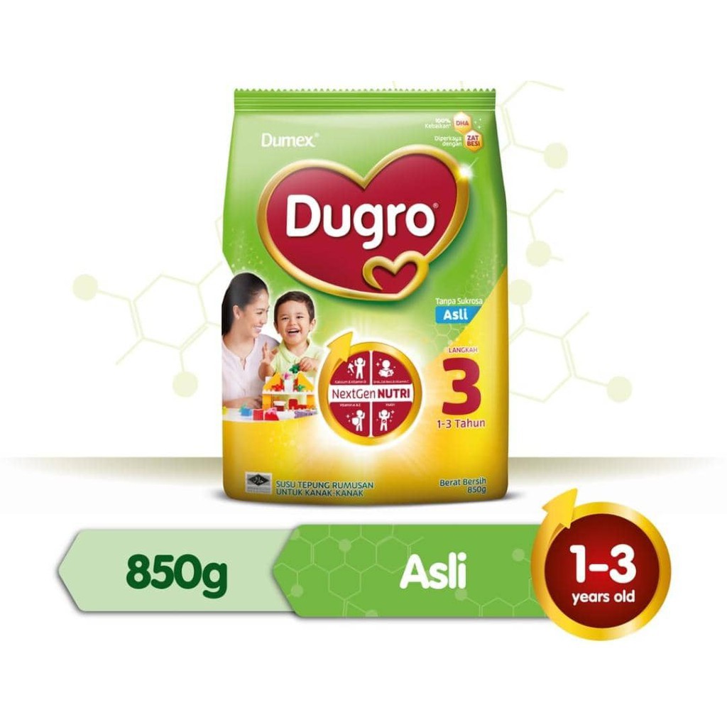 Dumex Dugro 3 Original/Honey 850g | Shopee Malaysia