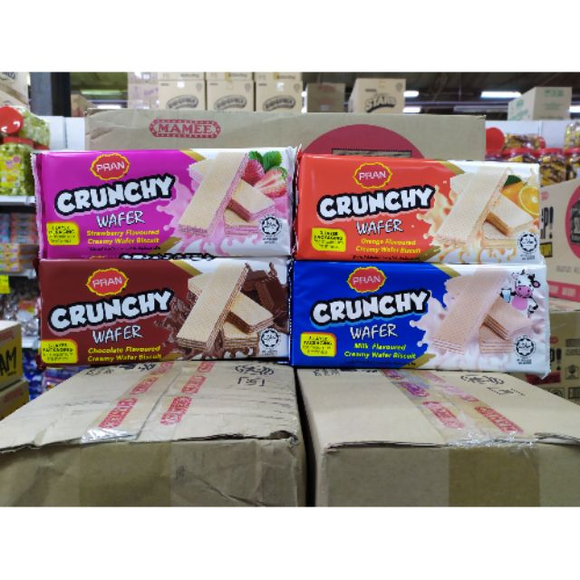 Pran crunchy wafer (3layer packaging) 100g | Shopee Malaysia