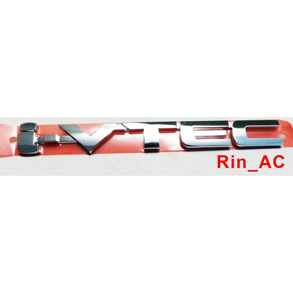 Original Honda Emblem - Logo Writing I-VTEC Chrome Car Honda Brio RS ...