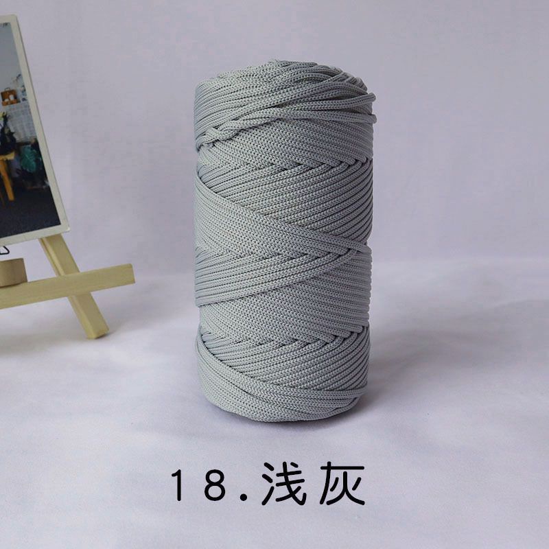 PP Spring 4MM Yarn benang Kait Yarn (300 gram) 4mm Premium Chunky rope ...