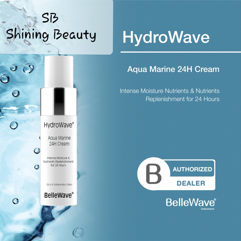 BELLEWAVE Aqua Marine 24H Cream 30ml ( Hydrowave )( EXP: 10 / 2027 ) | Shopee Malaysia