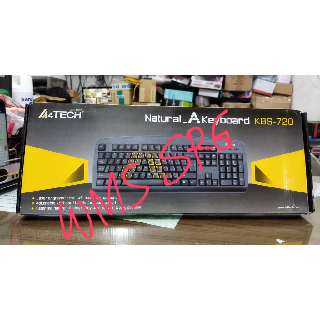A4TECH KB-720 KEYBOARD PS2 KEYBOARD | Shopee Malaysia