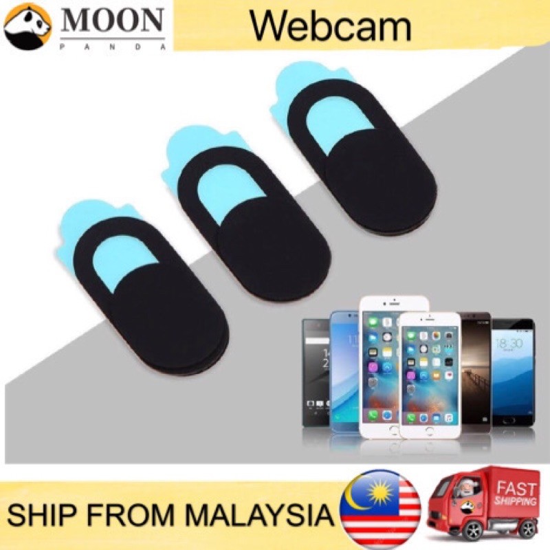 3 piece WebCam Shutter Cover Web Camera Secure Protect Privacy for ...