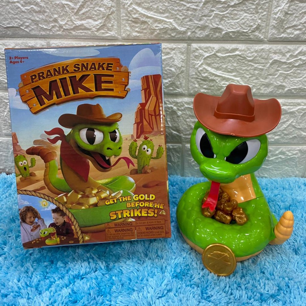 💥 Hot Item 💥 Prank Snake Mike 💥💥（ReadyStock）Electric Tricky and Scary ...