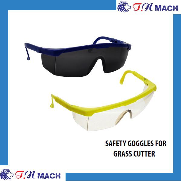 SAFETY GOGGLES FOR BRUSH CUTTER CLEAR AND BLACK | Shopee Malaysia
