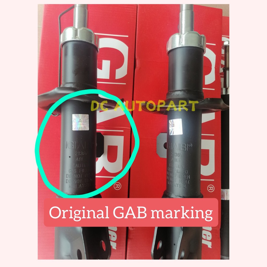 ORIGINAL GAB SUPER PERODUA AXIA BEZZA KANCIL KENARI KELISA MYVI D20N ...