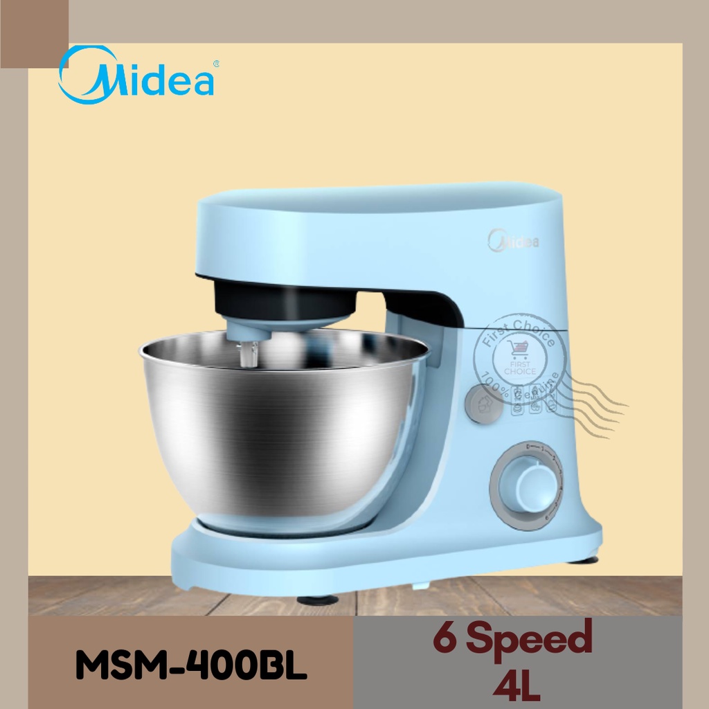 Midea 4L 600W Stand Mixer MSM-400BL | Shopee Malaysia