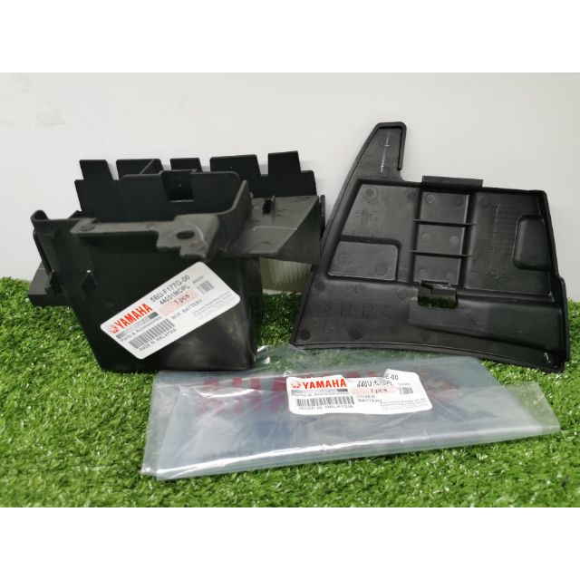 Y125zr Y125z 125z Battery Box Bateri Kotak Penutup Batery Cap Battery Case 100% original Hong ...