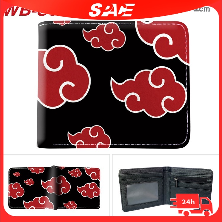 Naruto Wallet Anime Card Holder Male Female Students Children Coin ...