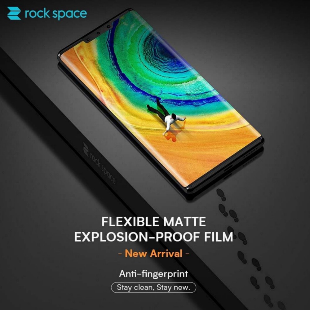 (S/M/L/XL) 磨砂 Matte Rock Space Flexible Screen protector Soft Explosion ...
